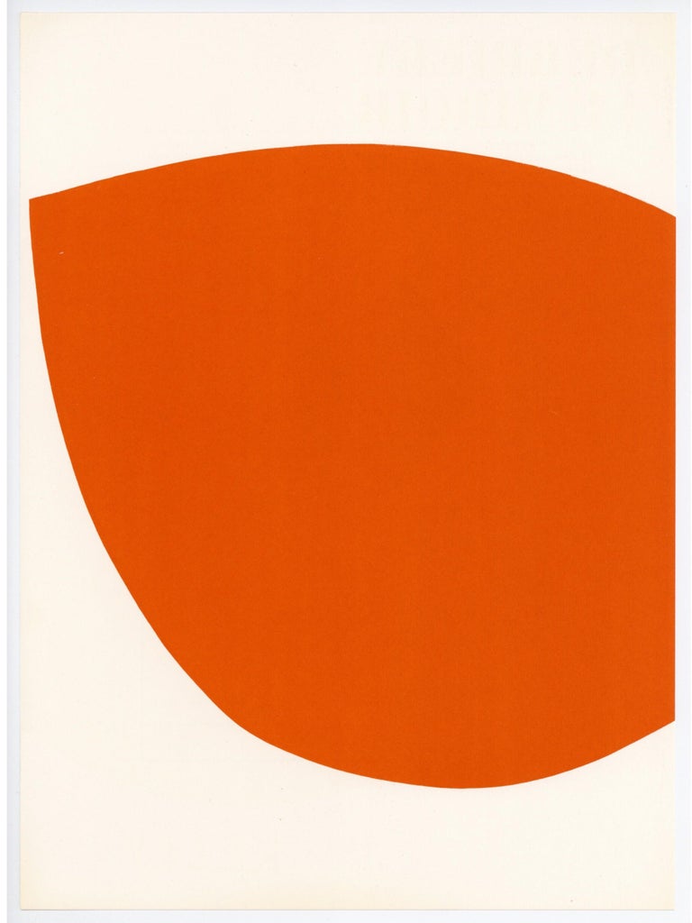 Ellsworth Kelly - original lithograph For Sale at 1stDibs