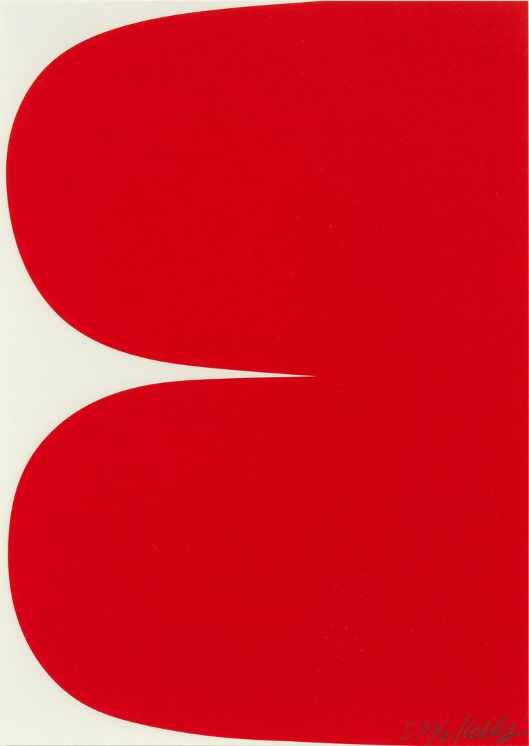 Ellsworth Kelly - Red Curves For Sale at 1stDibs