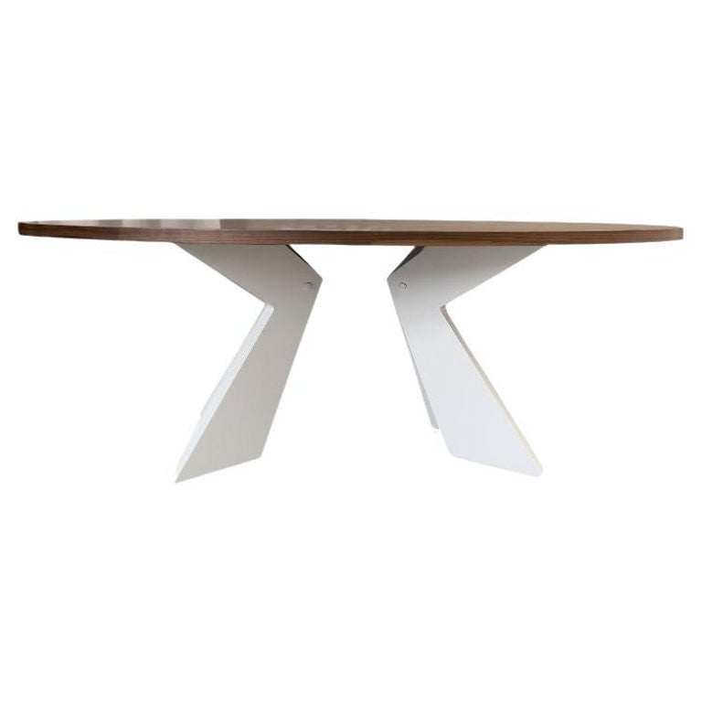 Ellypse Canaletto Dining Table For Sale at 1stDibs