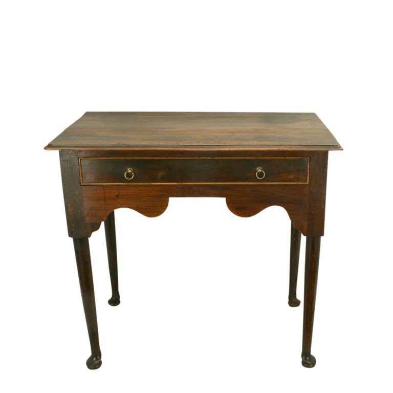 Elm Low Boy Side Table 1780 For Sale at 1stDibs