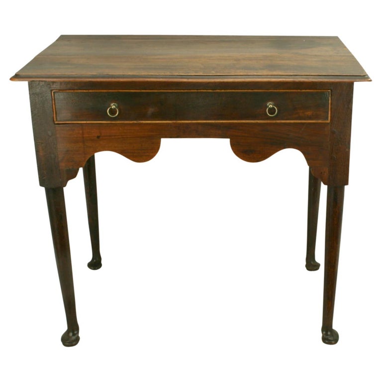 Elm Low Boy Side Table 1780 For Sale at 1stDibs