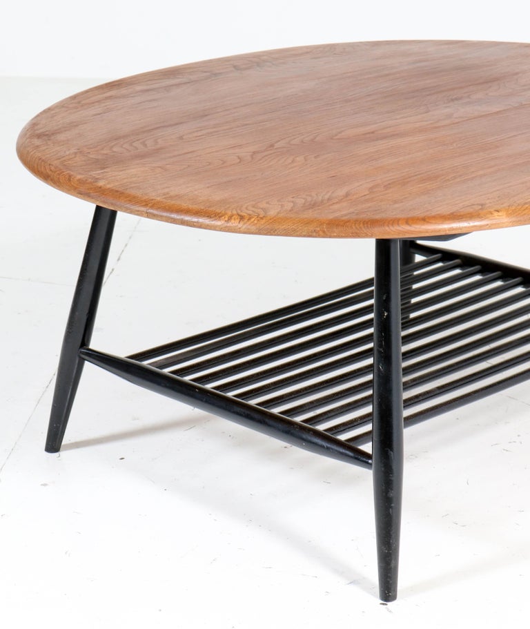 Elm Mid-Century Modern Coffee Table Model 454 by Lucian Ercolani for ...