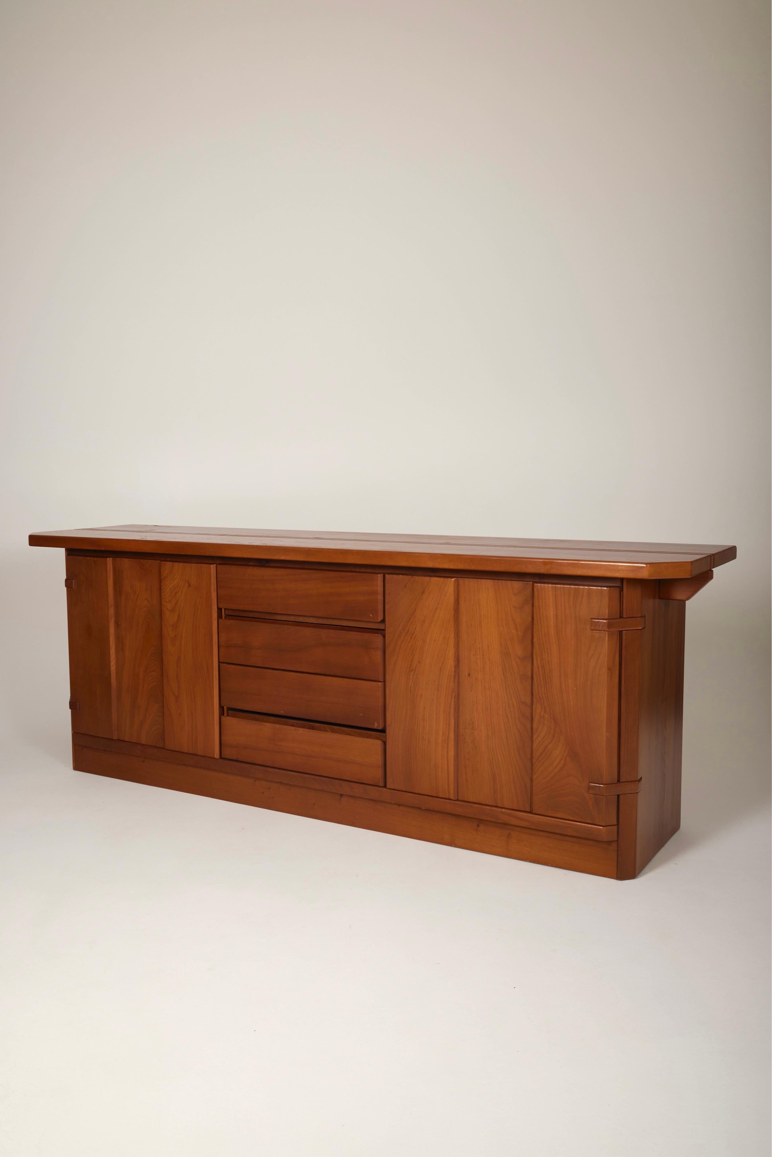 Elm Sideboard, 1970s For Sale at 1stDibs