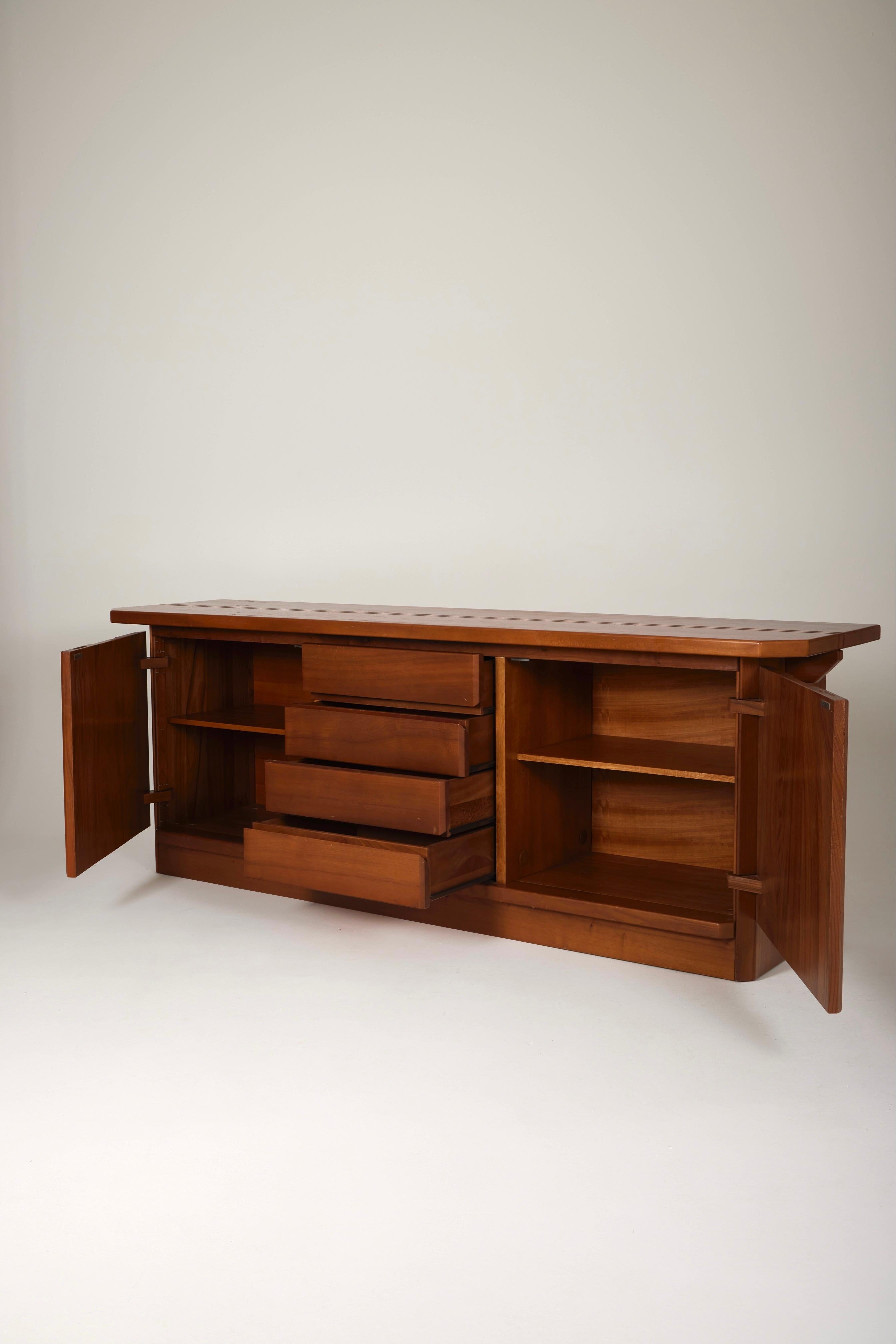 Elm Sideboard, 1970s For Sale at 1stDibs