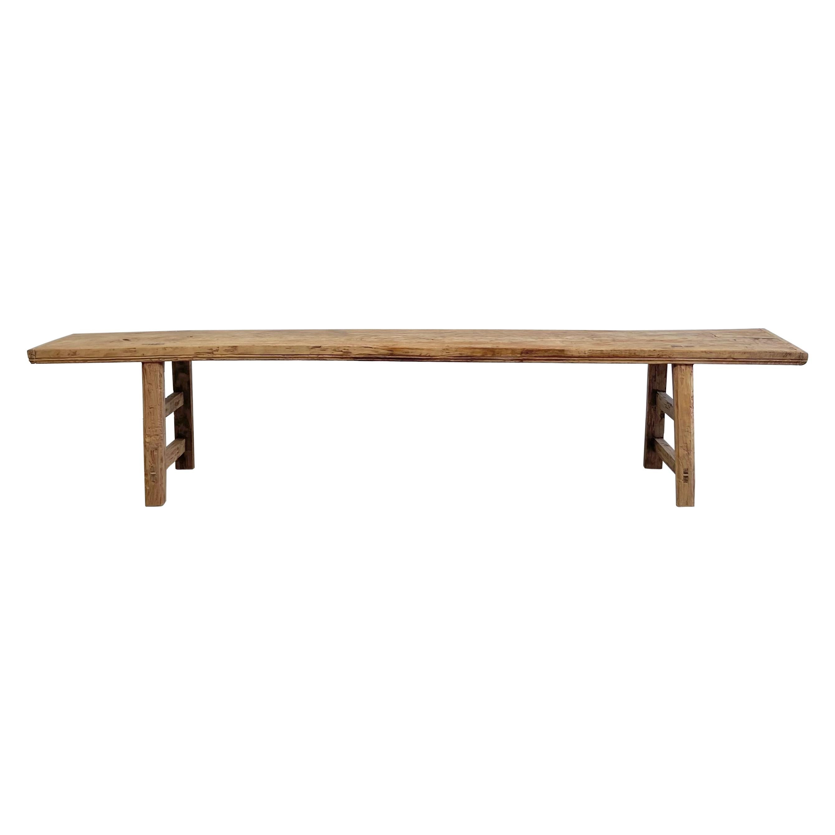 Antique One Wide Board Coffee Table at 1stDibs