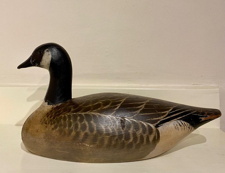 Elmer Crowell Quarter Sized Canada Goose Decoy, circa 1930s For Sale at ...