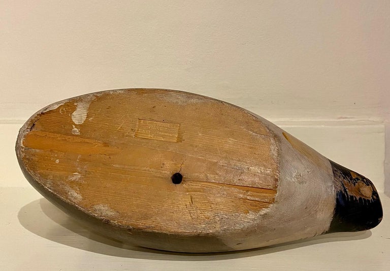 Elmer Crowell Quarter Sized Canada Goose Decoy, circa 1930s For Sale at ...