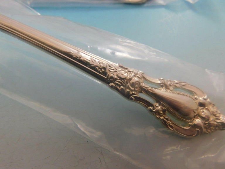 Eloquence by Lunt Sterling Silver Fish Set 24 Pieces Factory Sealed New ...