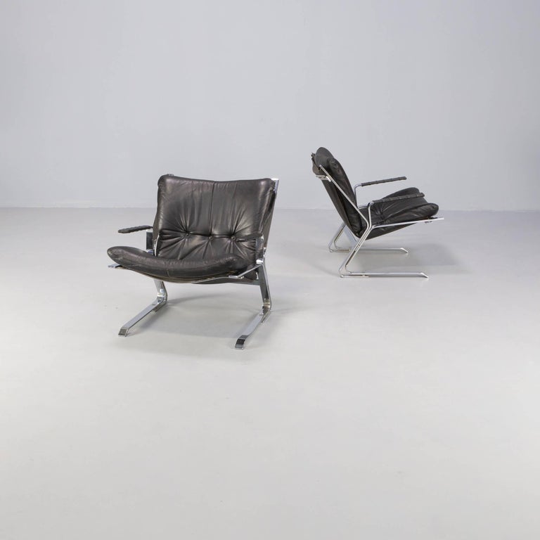 Elsa and Nordahl Solheim ‘Pirate’ Lounge Fauteuil for Rybo Rykken and ...