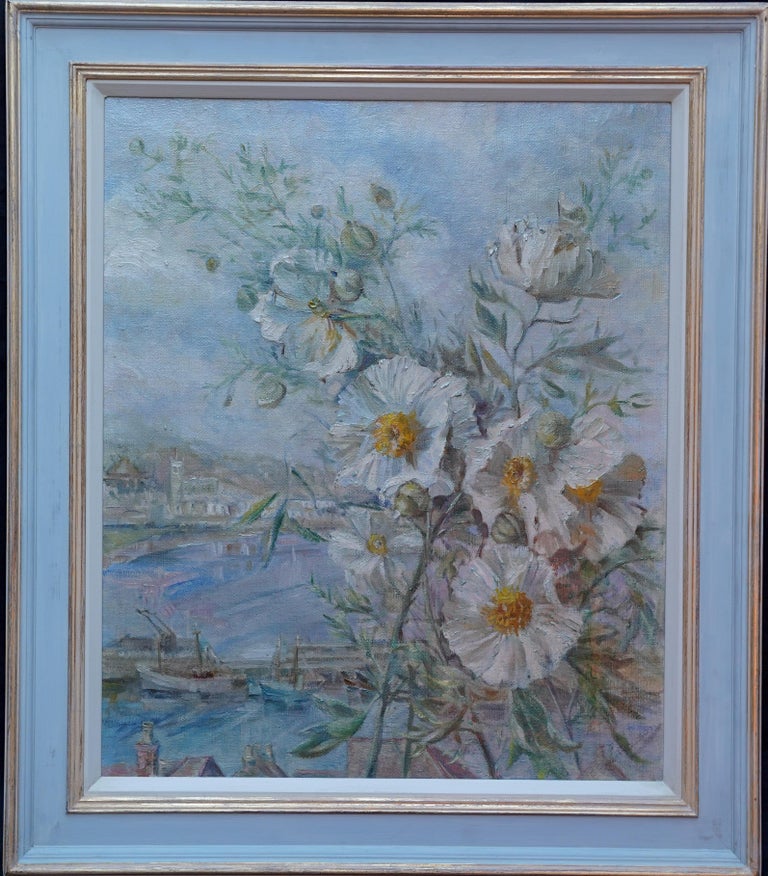 Elsie Bye Rawson - Coastal View of Penzance from Newlyn, Cornwall ...