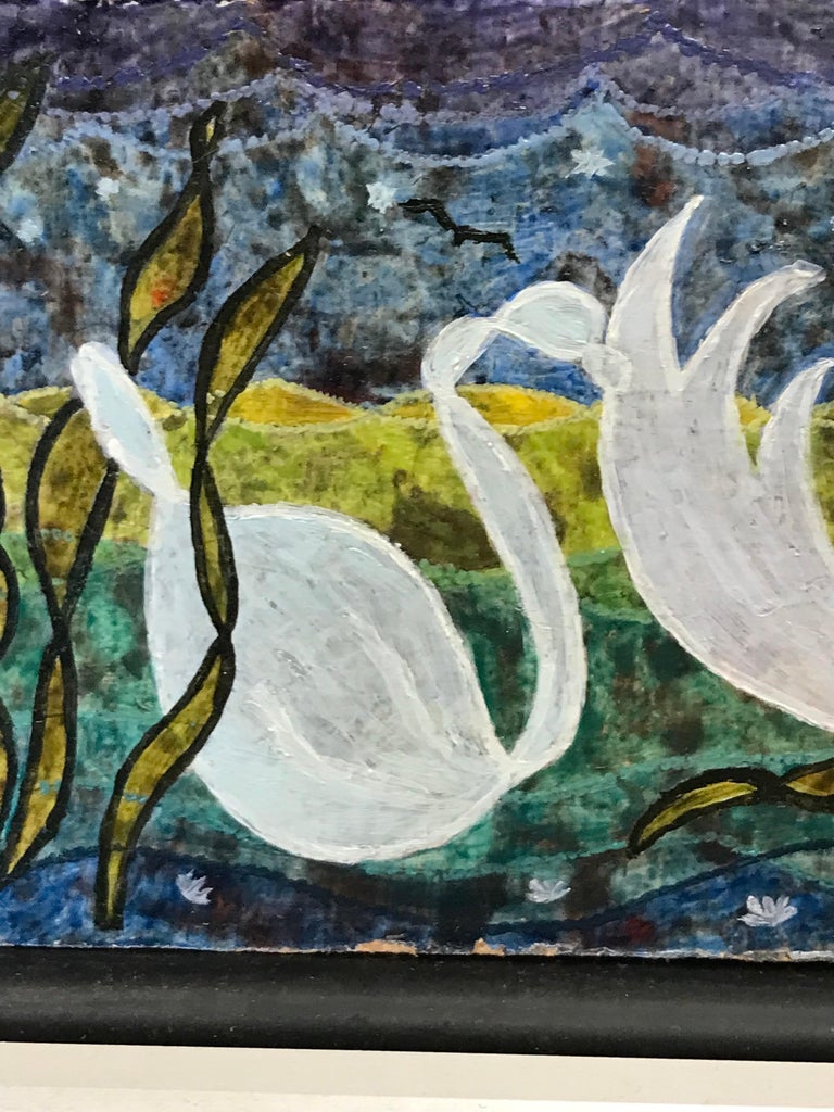 Elvic Steele - 1960's British Surrealist Oil Painting - Abstract ...