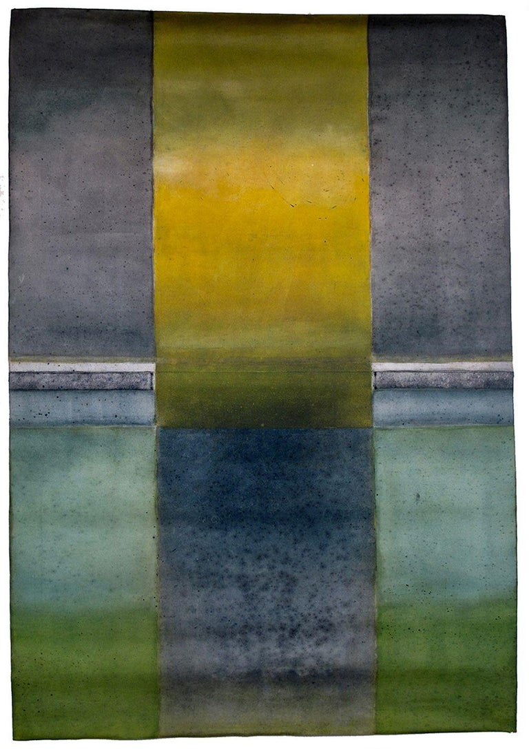 Elvire Ferle - Untitled LXII by Ferle - abstract art, oil painting ...