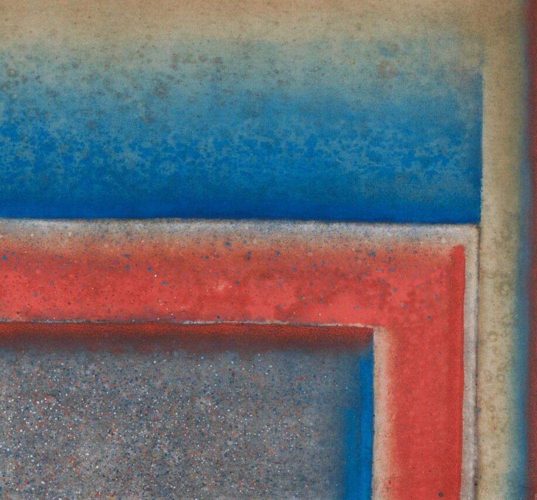 Elvire Ferle - Untitled XXXIII by Ferle - Large abstract painting, red ...