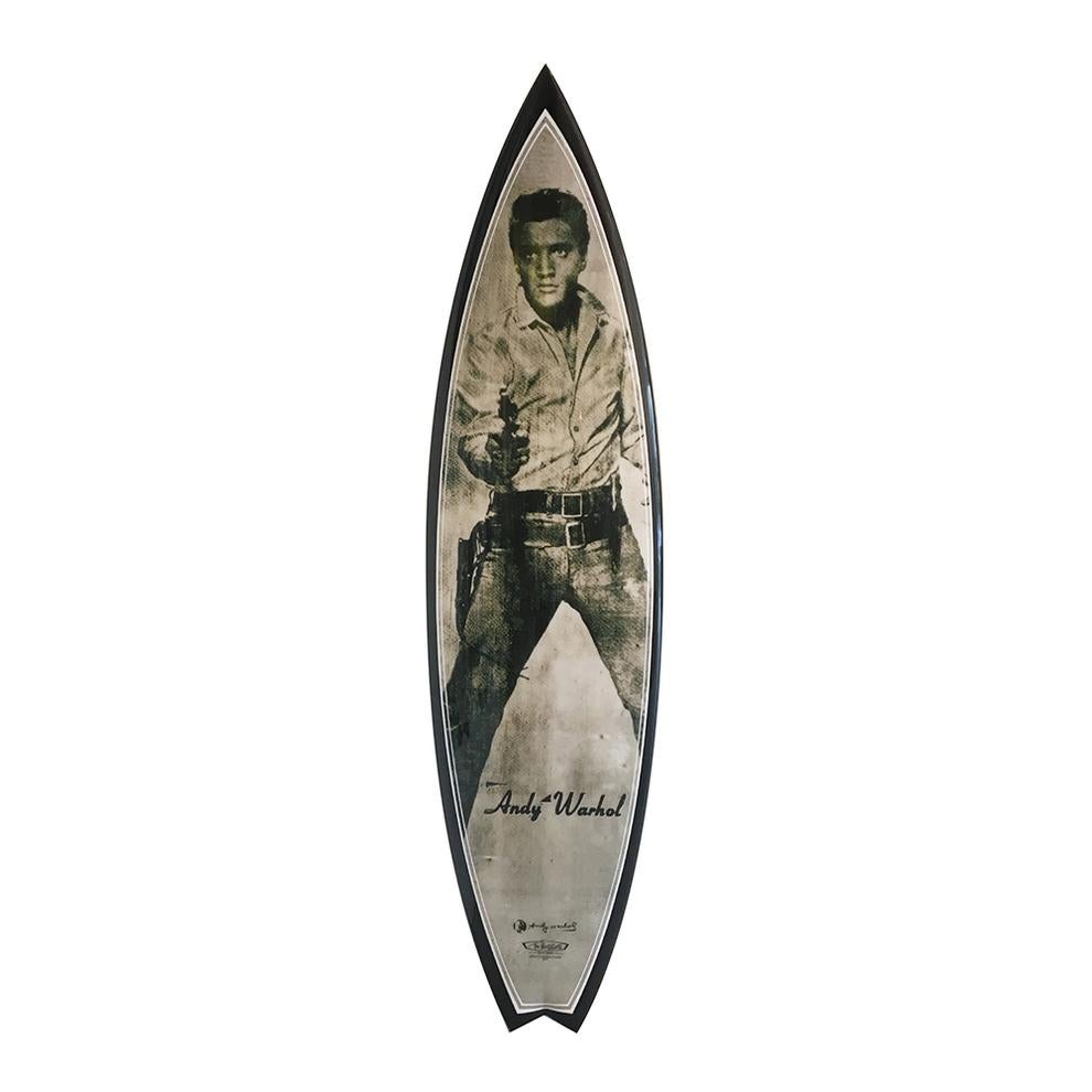 Elvis (carbon) Surfboard after Andy Warhol at 1stDibs