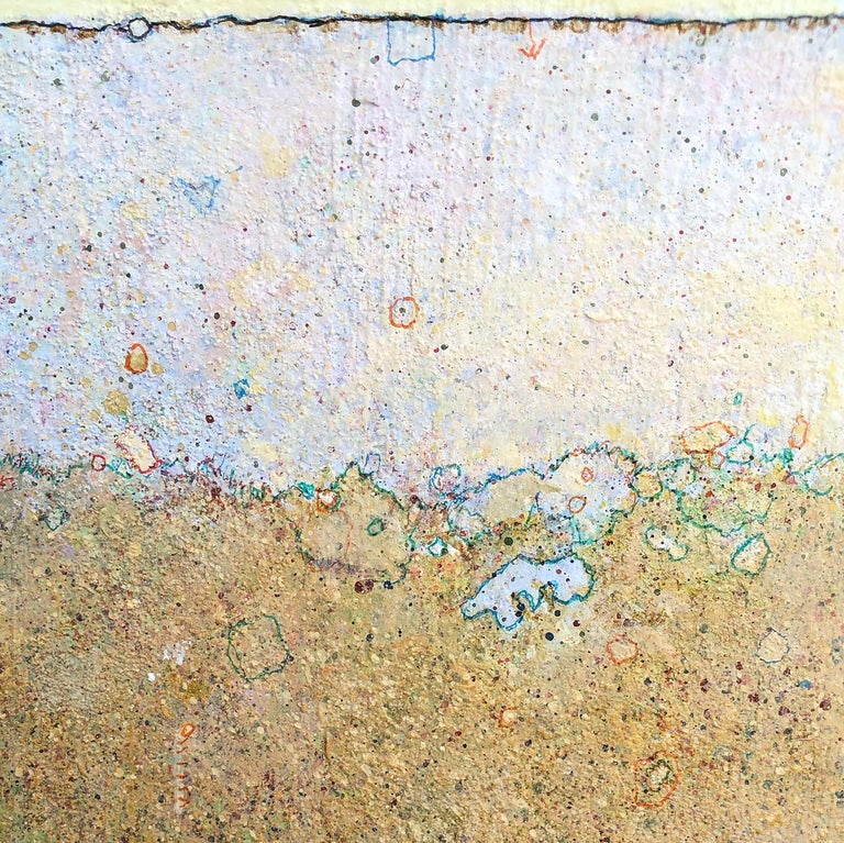 Elwood Howell - 'Sprout' transitional acrylic soft yellow earth ...