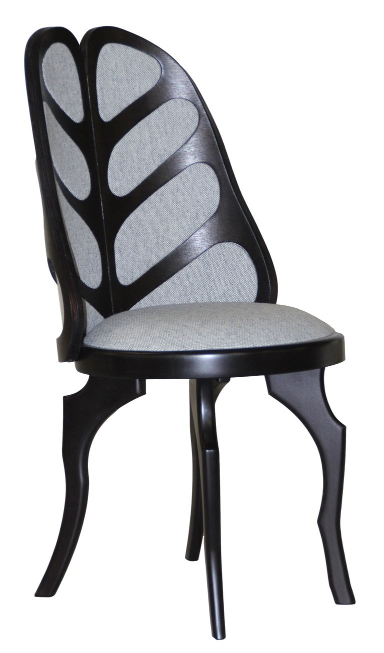 Elytre Chair by Emilie Lemardeley, 2021, Beech Tree and Fabric For Sale ...