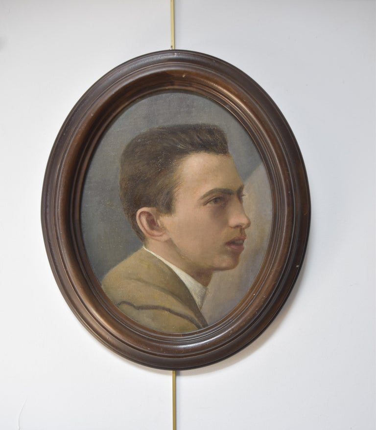 Emanuel Spitzer - Emanuel Spitzer (1844-1919) Portrait of a young man ...