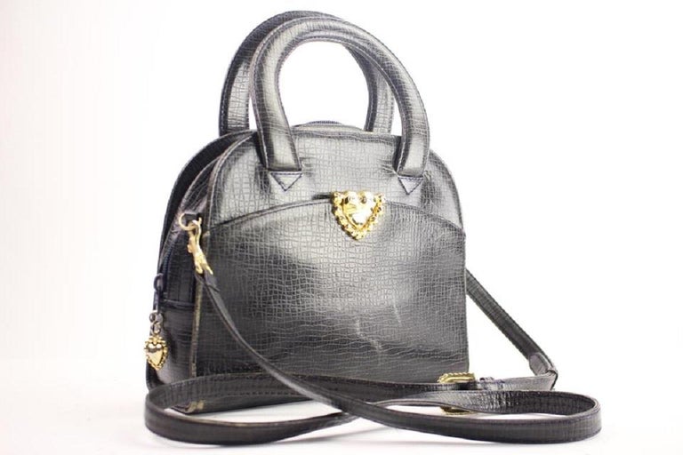 Emanuel Ungaro Crossbody 93mis104 Black Shoulder Bag For Sale at ...