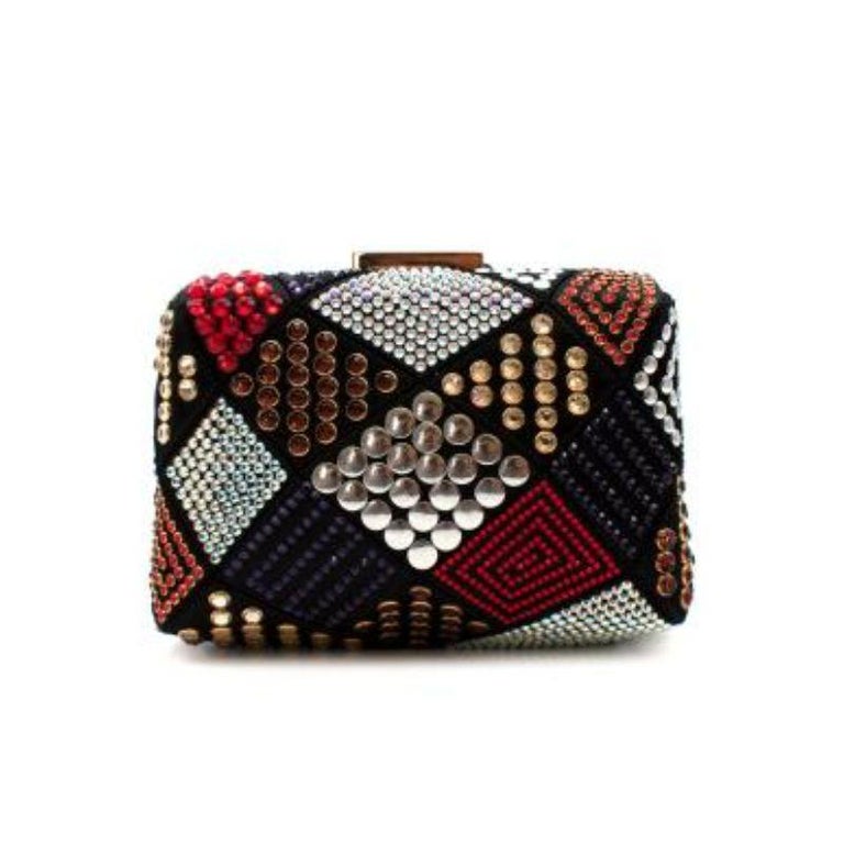 Embellished Box Clutch For Sale at 1stDibs