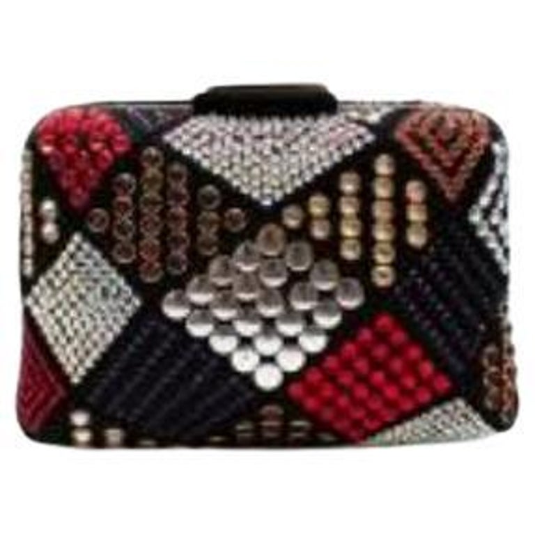 Embellished Box Clutch For Sale at 1stDibs