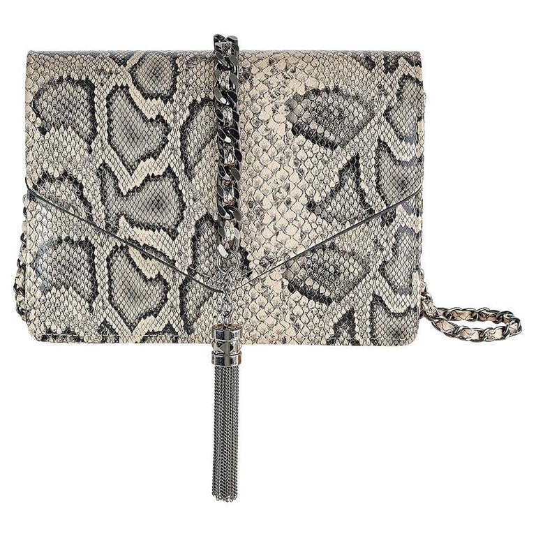 Embossed Croc Leather Crossbody Handbag For Sale at 1stDibs