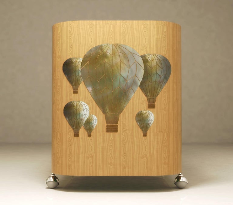 Embrace Adventure Crib in Natural Beech Wood by MISK Nursery For Sale ...