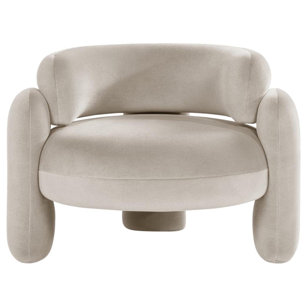 Charles Beige Armchair by Royal Stranger For Sale at 1stDibs