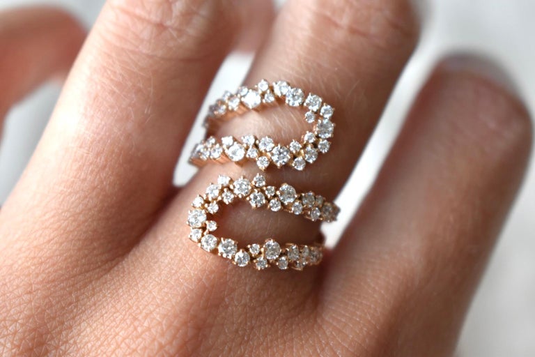 Customizable Embrace Scintilla ring by Joanna Achkar For Sale at 1stDibs