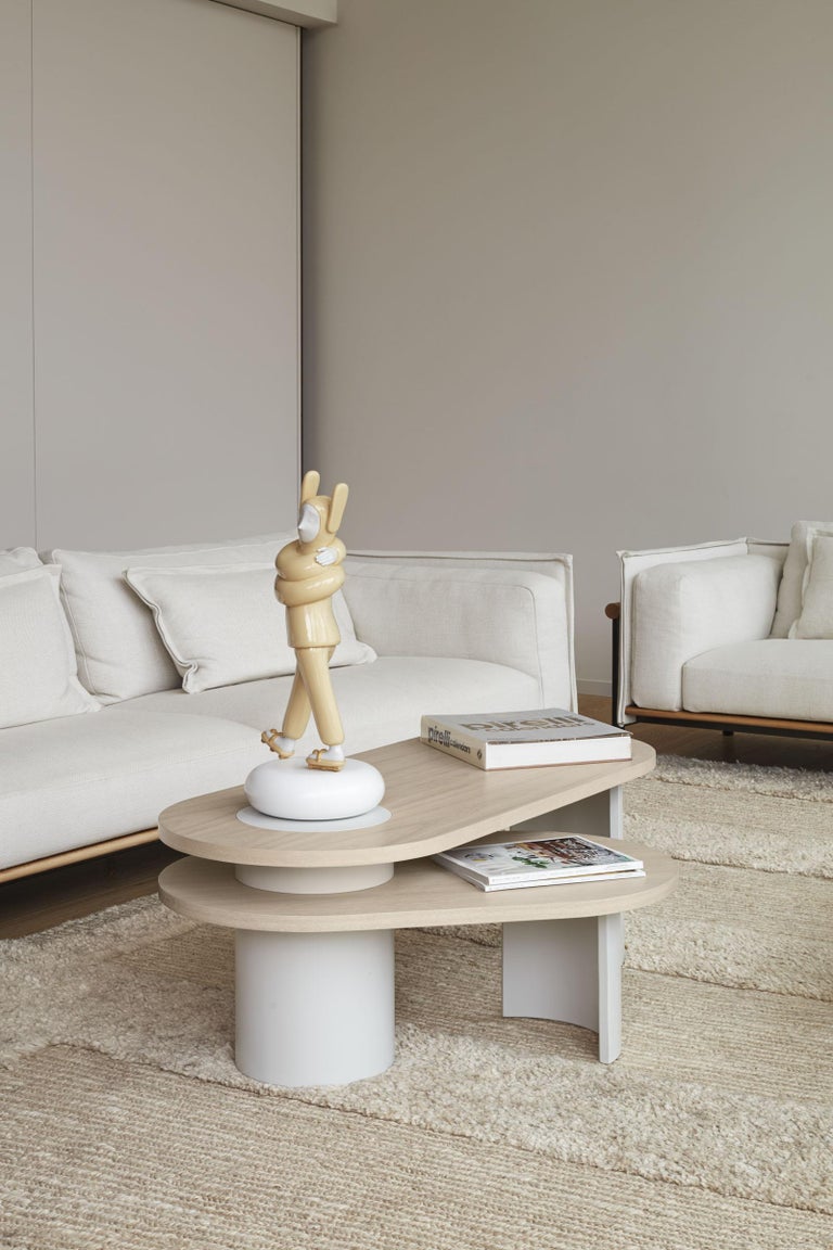 Embraced 'Yellow' Sculpture For Sale at 1stDibs