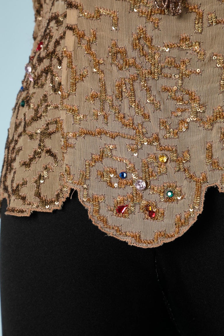 Embroidered Tank top Blumarine at 1stDibs