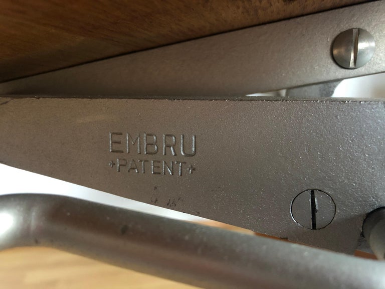 Embru Patent 1989 Swiss Made Authentic School Desk Industrial Office ...