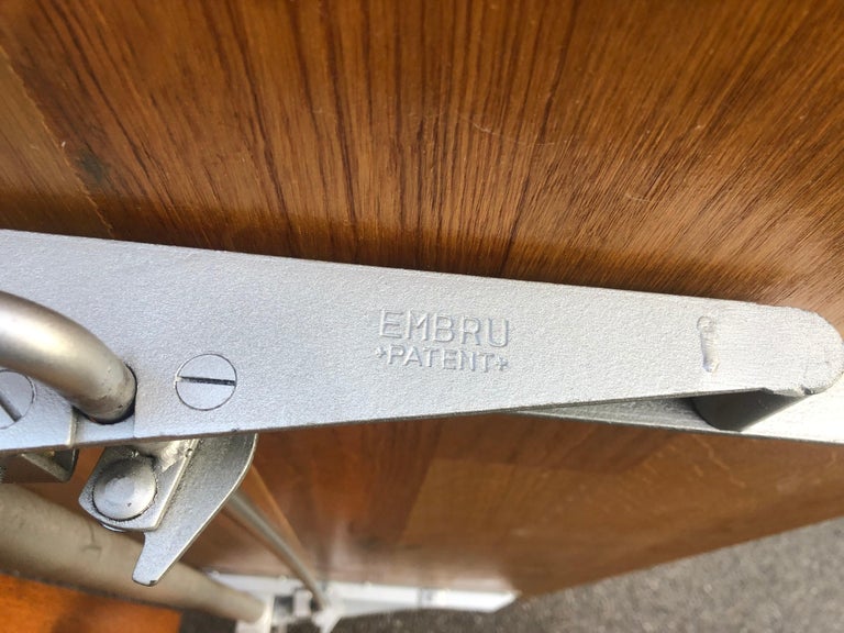 Embru Patent 1989 Swiss Made Authentic School Desk Industrial Office ...