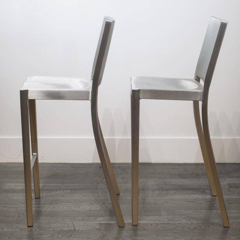 Emeco Hudson Counter Stools by Philippe Starck For Sale at 1stDibs