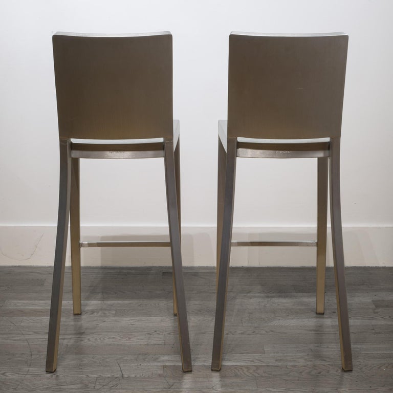 Emeco Hudson Counter Stools by Philippe Starck For Sale at 1stDibs