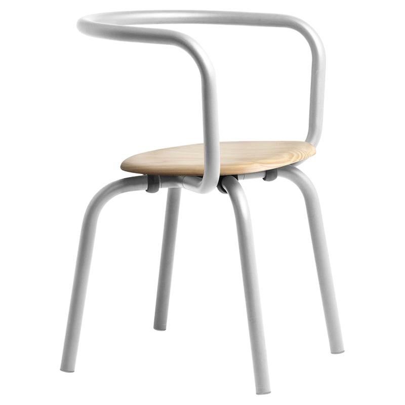 Emeco Parrish Aluminum Side Chair with Accoya Seat by Konstantin Grcic ...