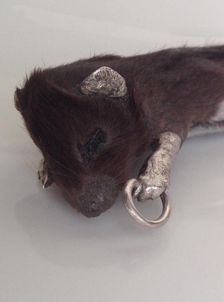 Emer Roberts Weaner Rat Pup Wearable Art Pendant For Sale at 1stdibs
