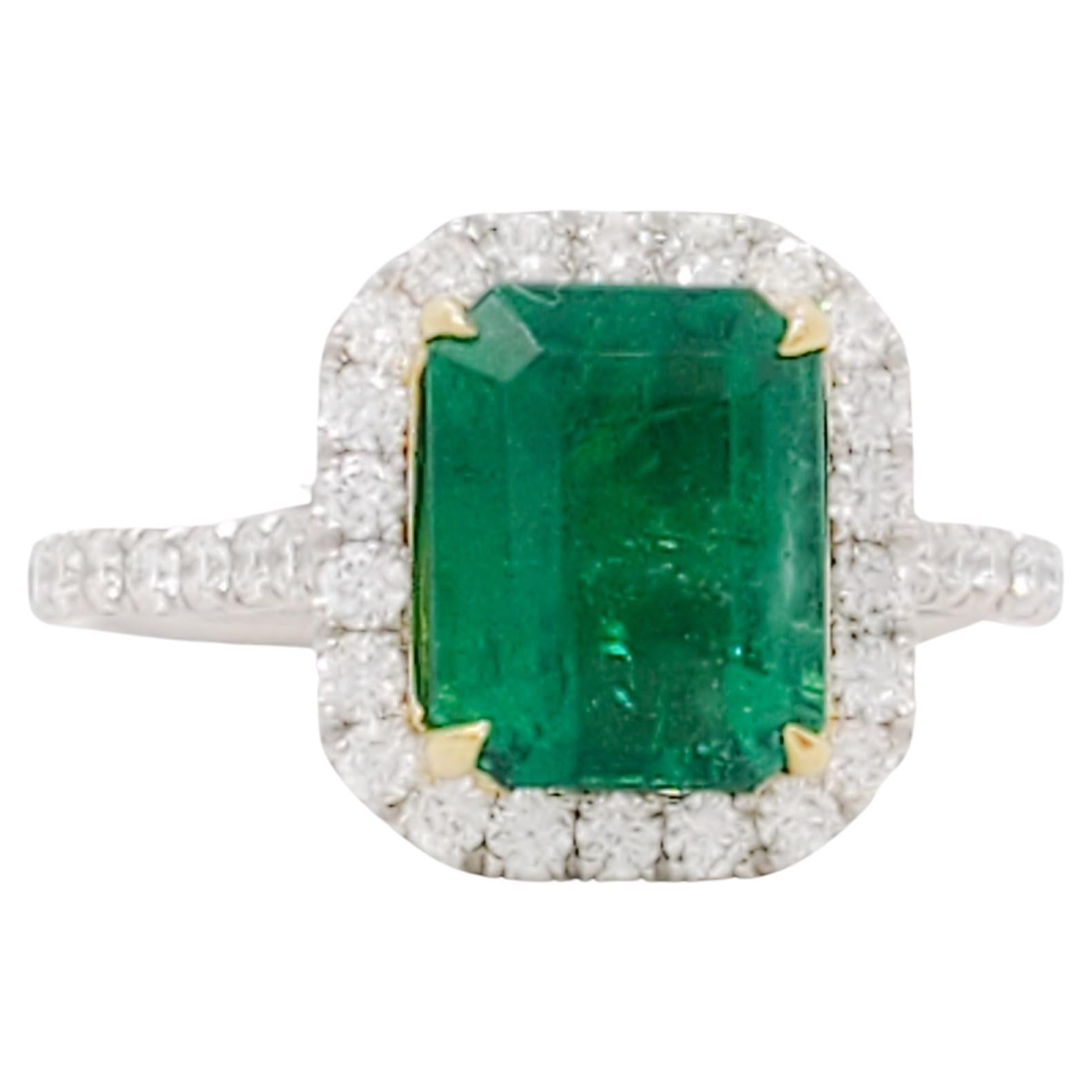 Tiffany and Co. Jade Cocktail Ring in a Gold, Diamond, and Emerald ...