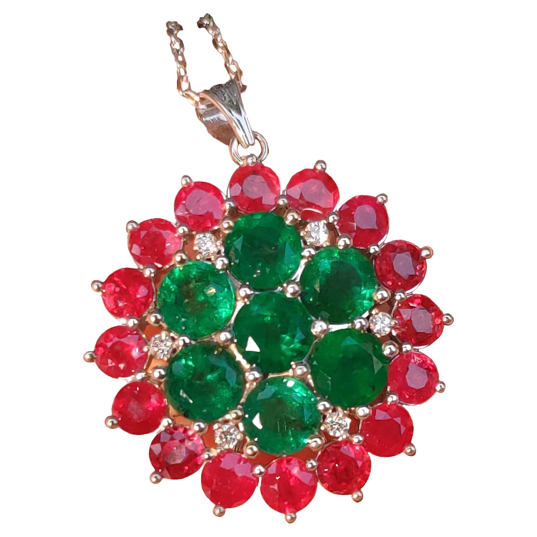 Enamel Orchid Flower Pendant Necklace Or Brooch Gold Victorian Art Nouveau For Sale at 1stDibs