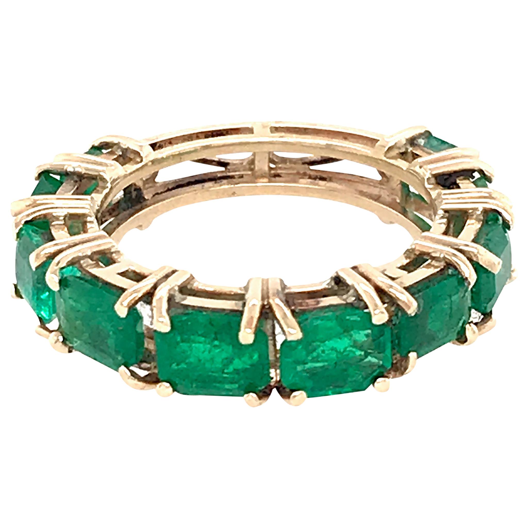 Mogul Emerald Ring at 1stDibs
