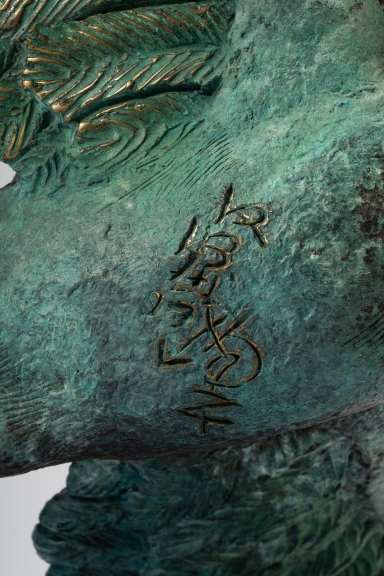 "Emerald Dream" Bronze Sculpture by Jiang Tie Feng, '1991' For Sale at ...