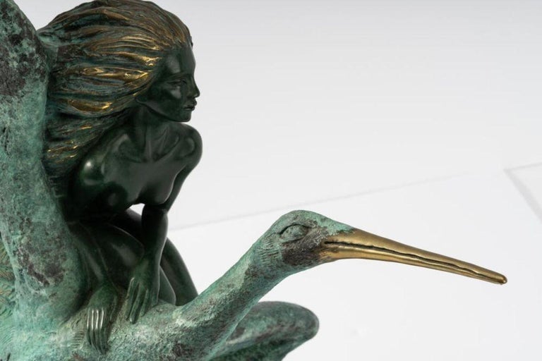 "Emerald Dream" Bronze Sculpture by Jiang Tie Feng, '1991' For Sale at ...