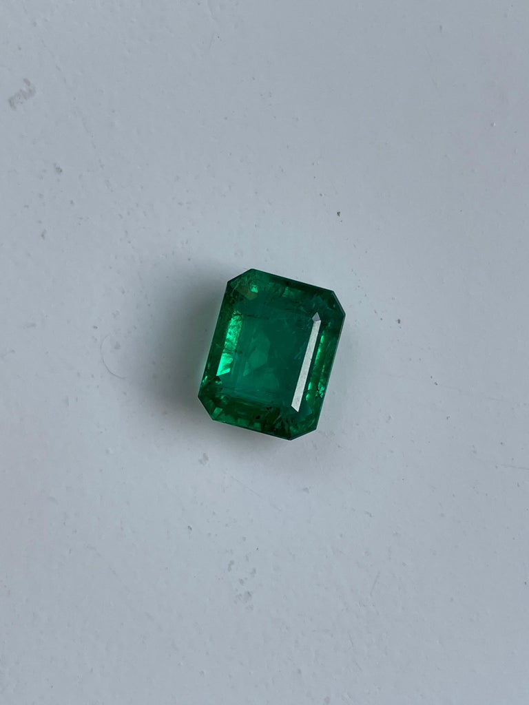 Emerald Emerald Cut Loose Stone at 1stDibs