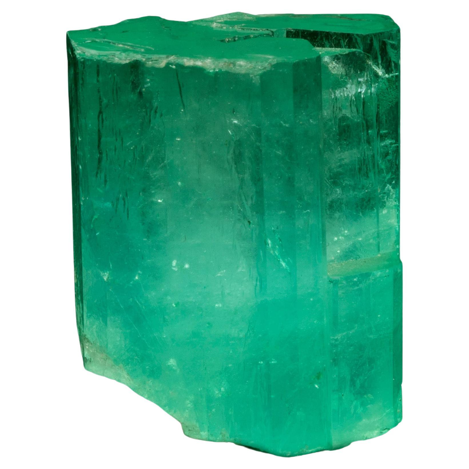 Emerald Single Crystal Cast from Colombia // 56.72 Grams For Sale at ...