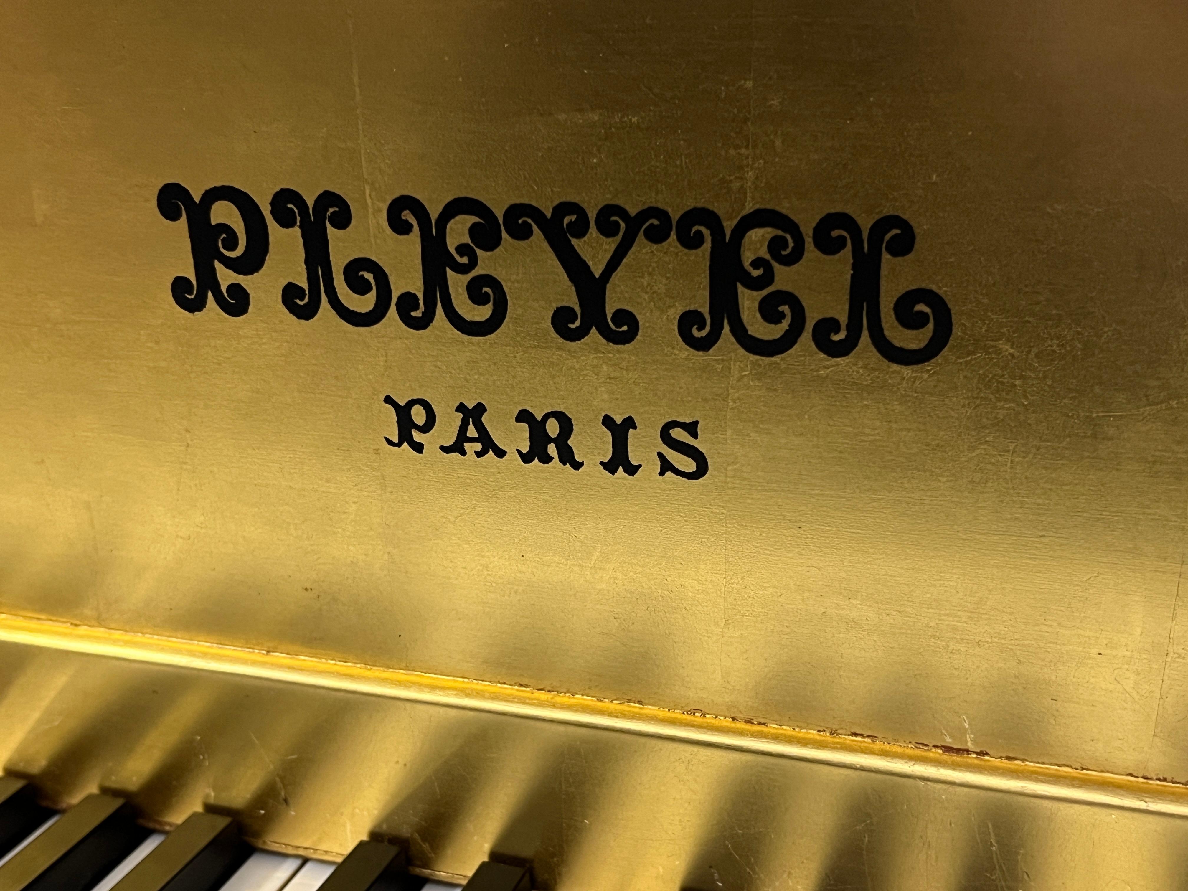 Emil-Jaques Ruhlmann Grand Piano French Macassar Kingwood Gold Gildings ...
