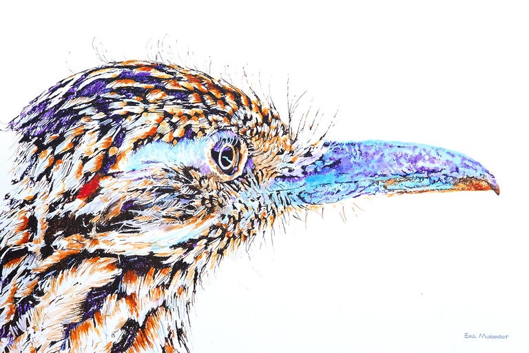 Emil Morhardt - Greater Roadrunner #4, Original Painting For Sale at ...