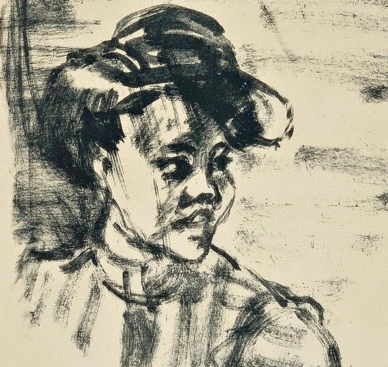 Emil Nolde - German Expressionist Print by Emil Nolde "Köpfchen" For ...