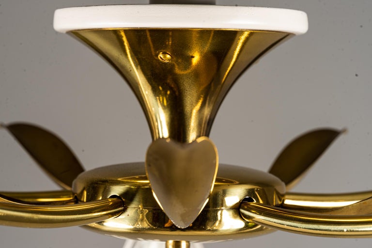 Emil Steynar for Rupert Nikoll Chandelier Vienna Around 1950s For Sale ...