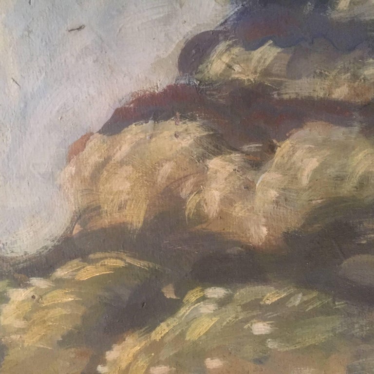 Émile Bernard - Emile Bernard "Paysage of Saint Cloud" 1931 Oil on ...