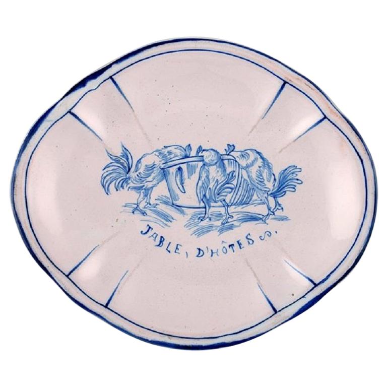 Emile Gallé for St. Clement, Nancy, Antique Bowl in Hand Painted ...