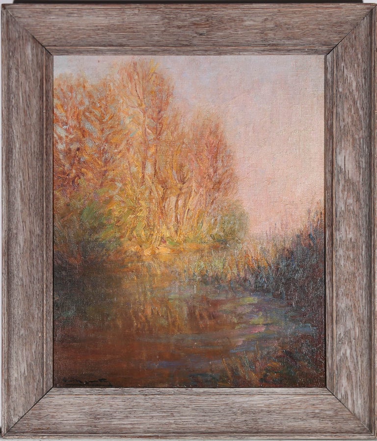 Emile Gautier - Emile Gautier (1920-2013) - French School Oil, Soleil ...